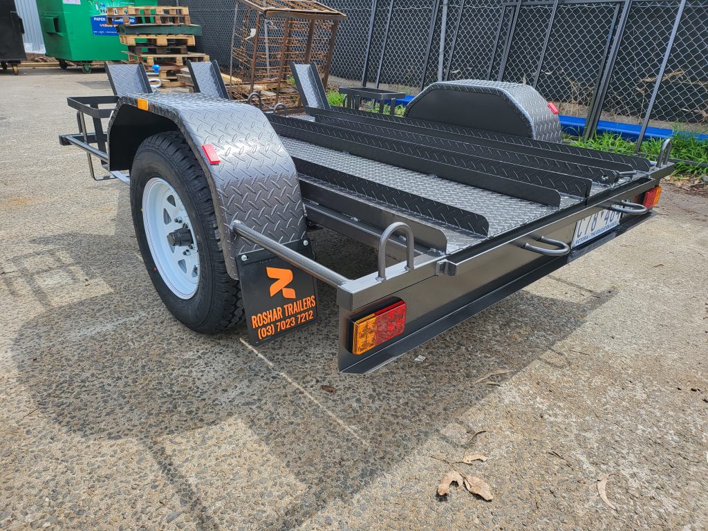 7x4 Motorbike Trailer - Roshar Trailers