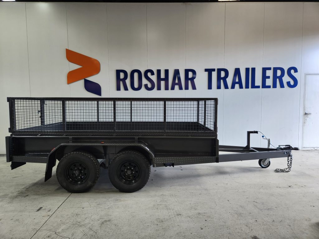 12x6 Tandem Cage Trailer | Roshar Trailers