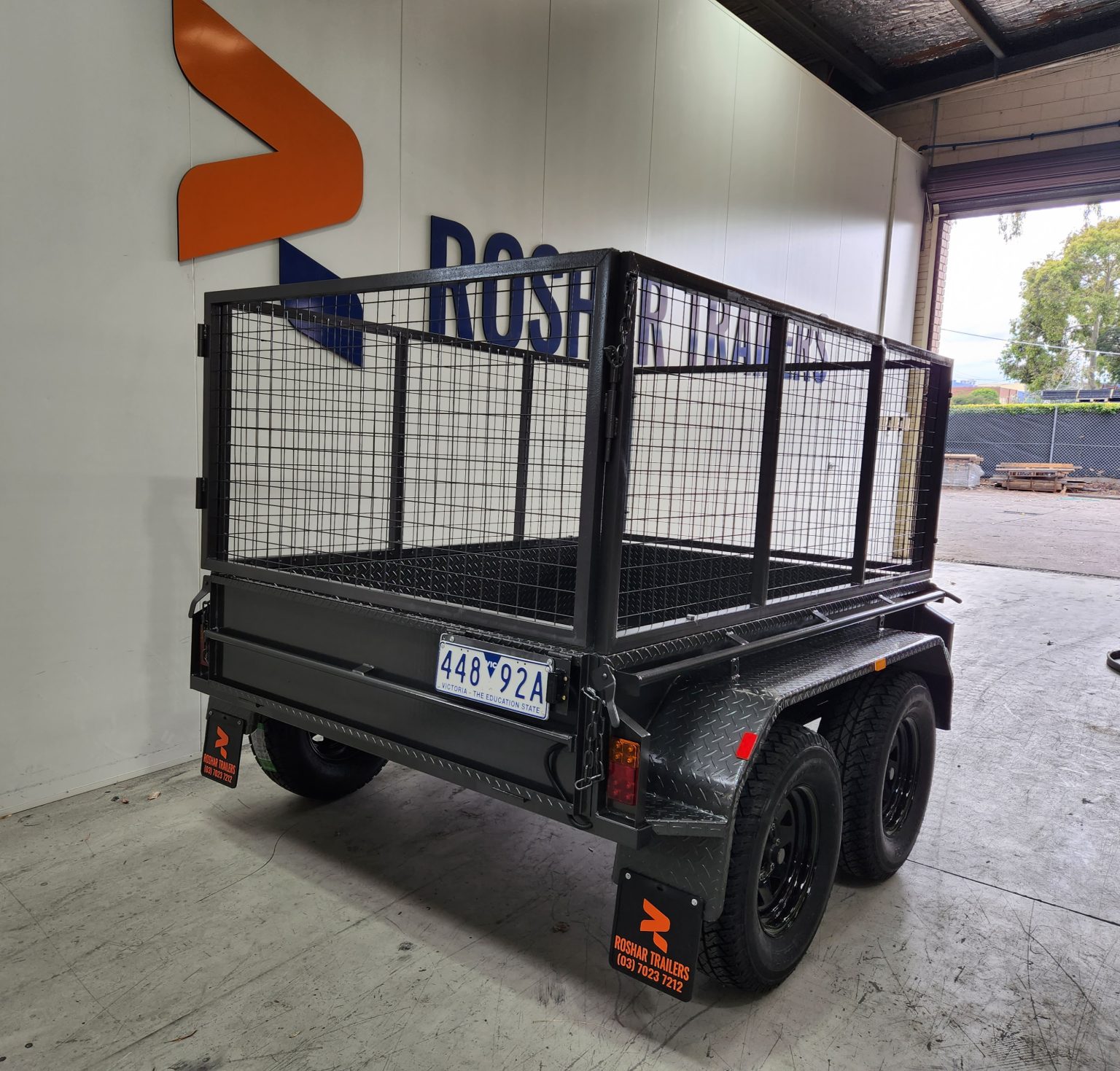 Cage Trailers For Sale In Melbourne & Victoria | Heavy-Duty 6x4 Trailer ...