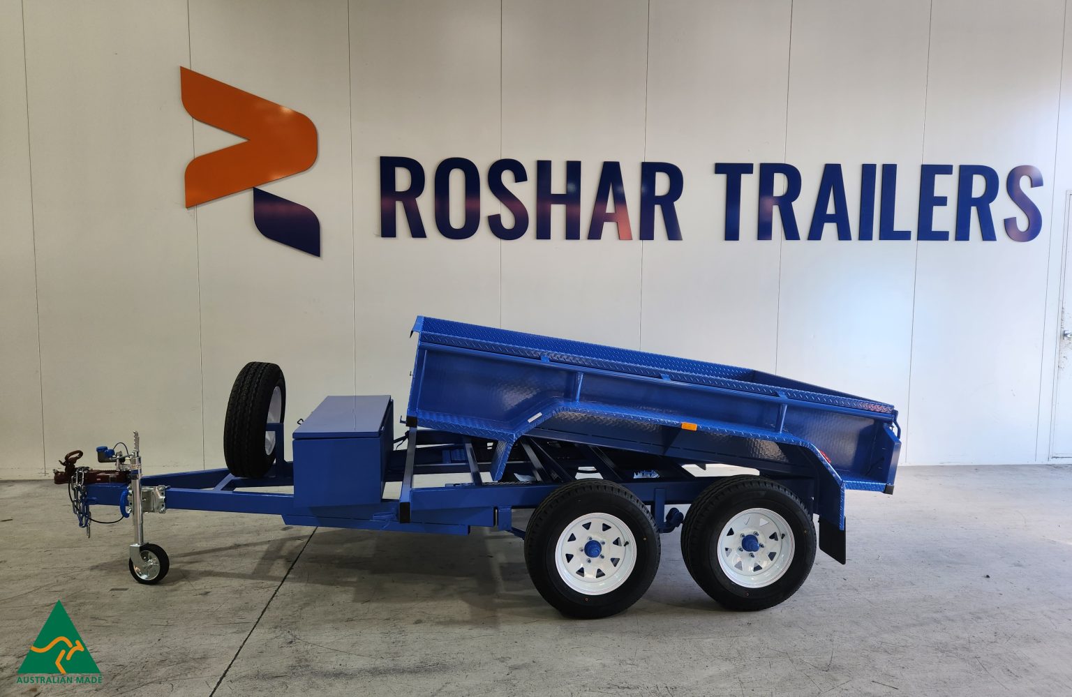 12x6 Hydraulic Tipper Trailer | Roshar Trailers
