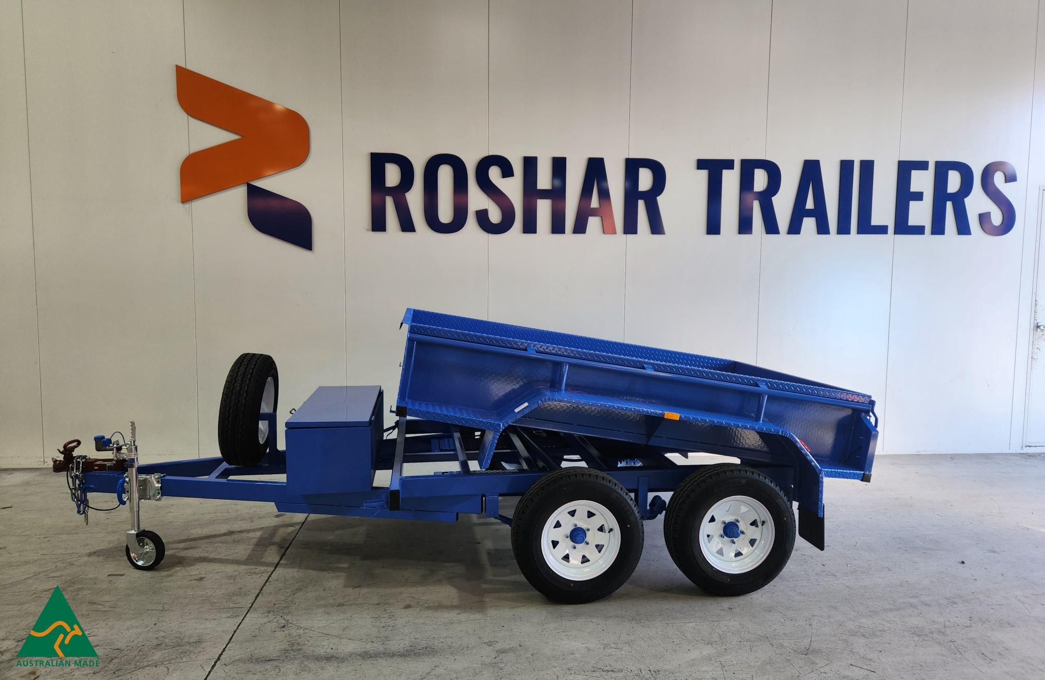 12x6 Hydraulic Tipper Trailer | Roshar Trailers