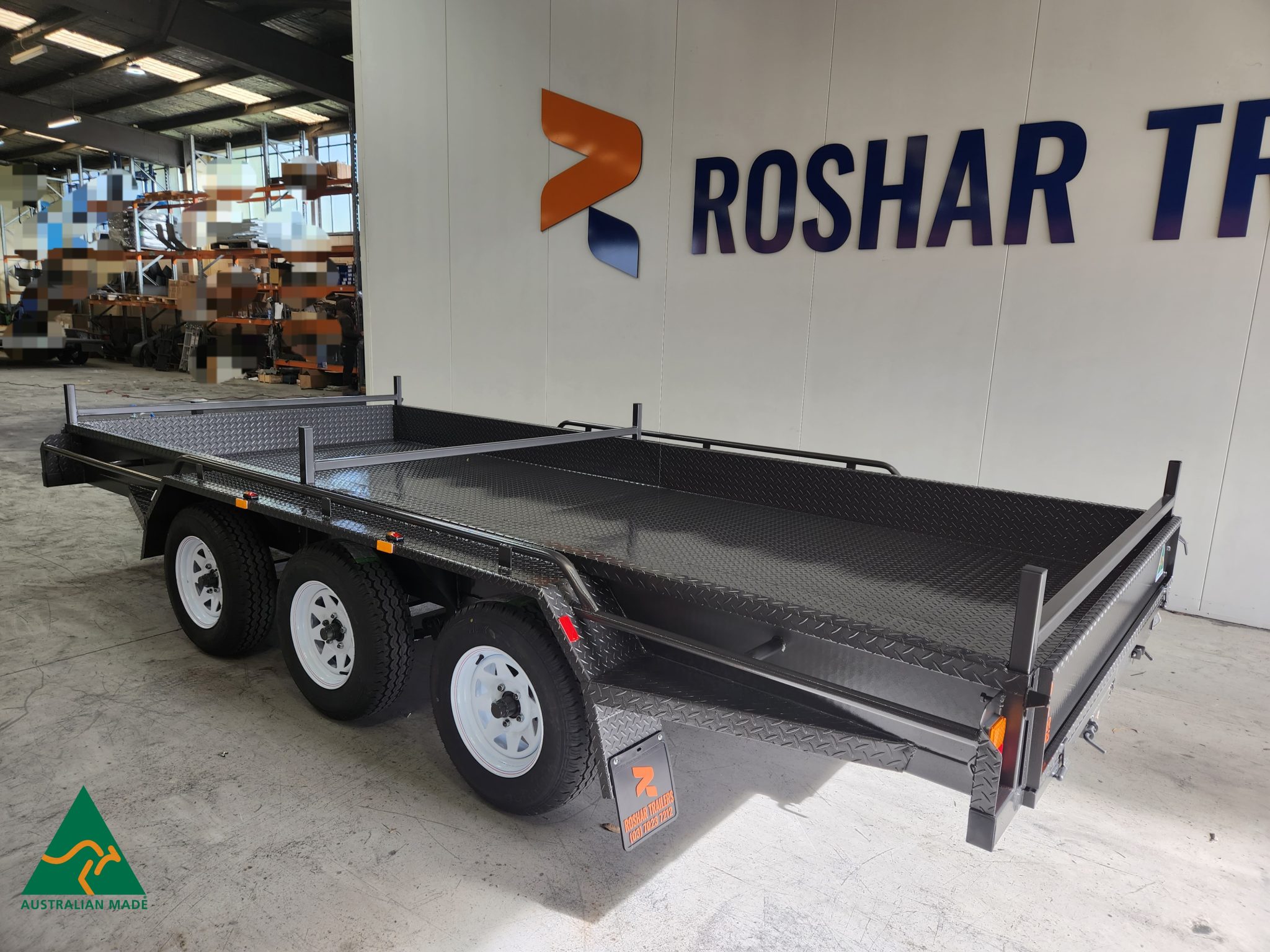 Best Tri Axle Trailers For Sale In Melbourne | Roshar Trailers