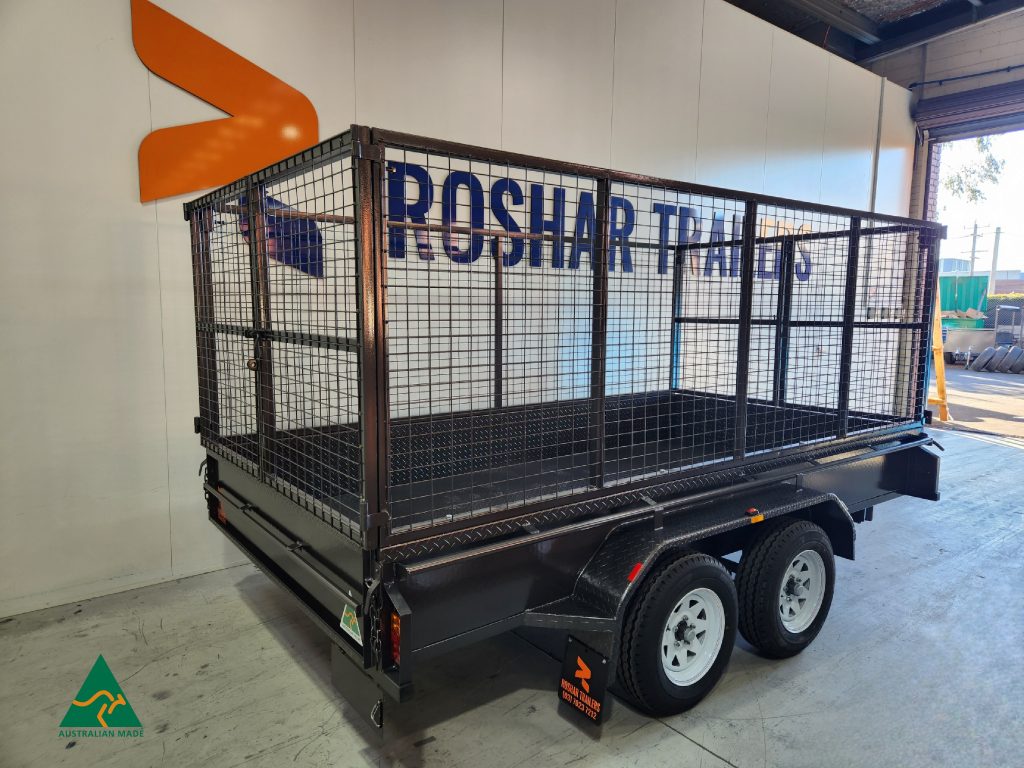 12x6 Tandem Cage Trailer | Roshar Trailers