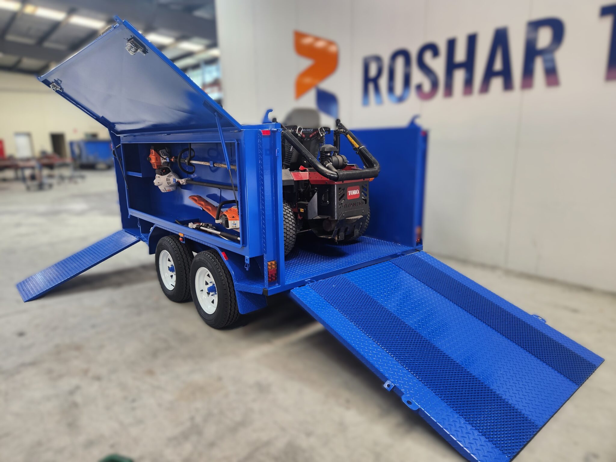 6x4 Box Trailer | Roshar Trailers