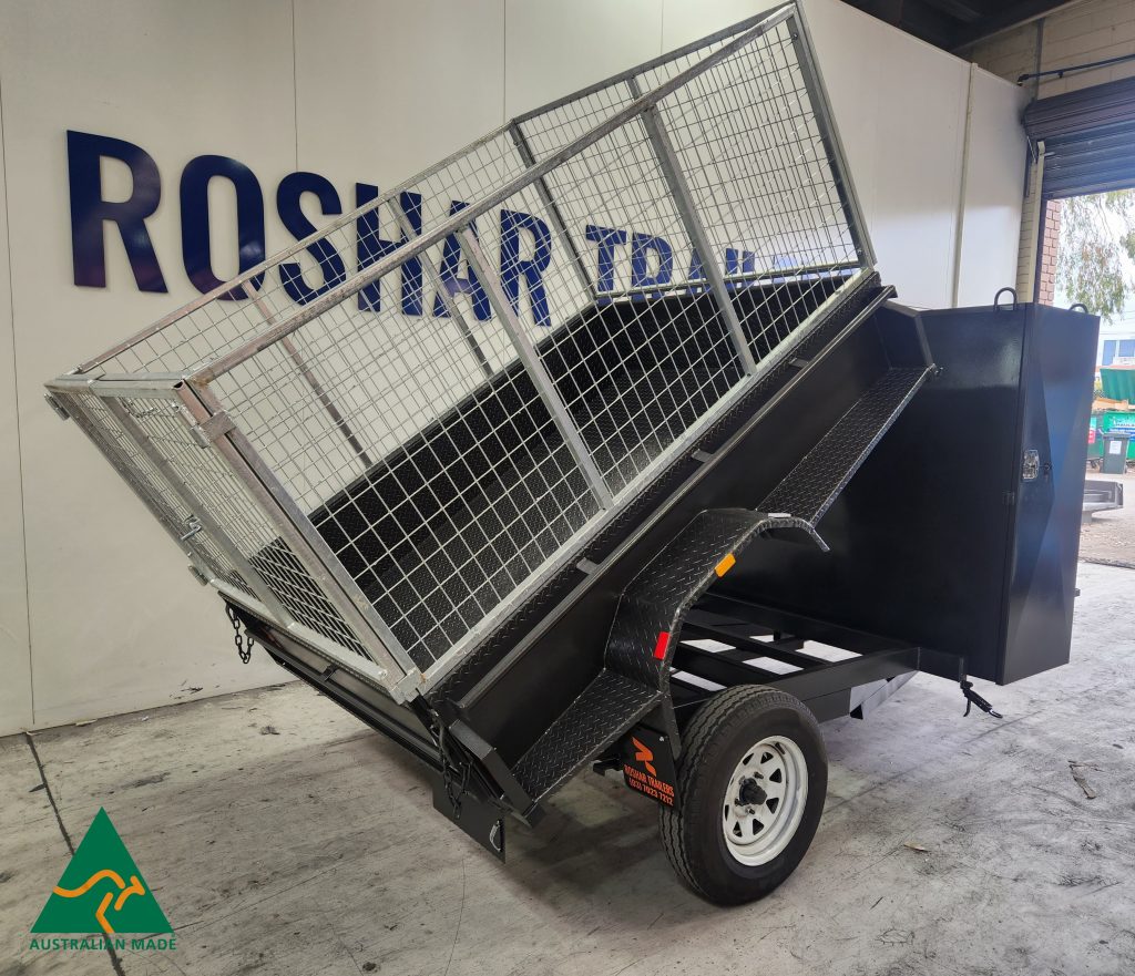 12x6 Hydraulic Tipper Trailer | Roshar Trailers