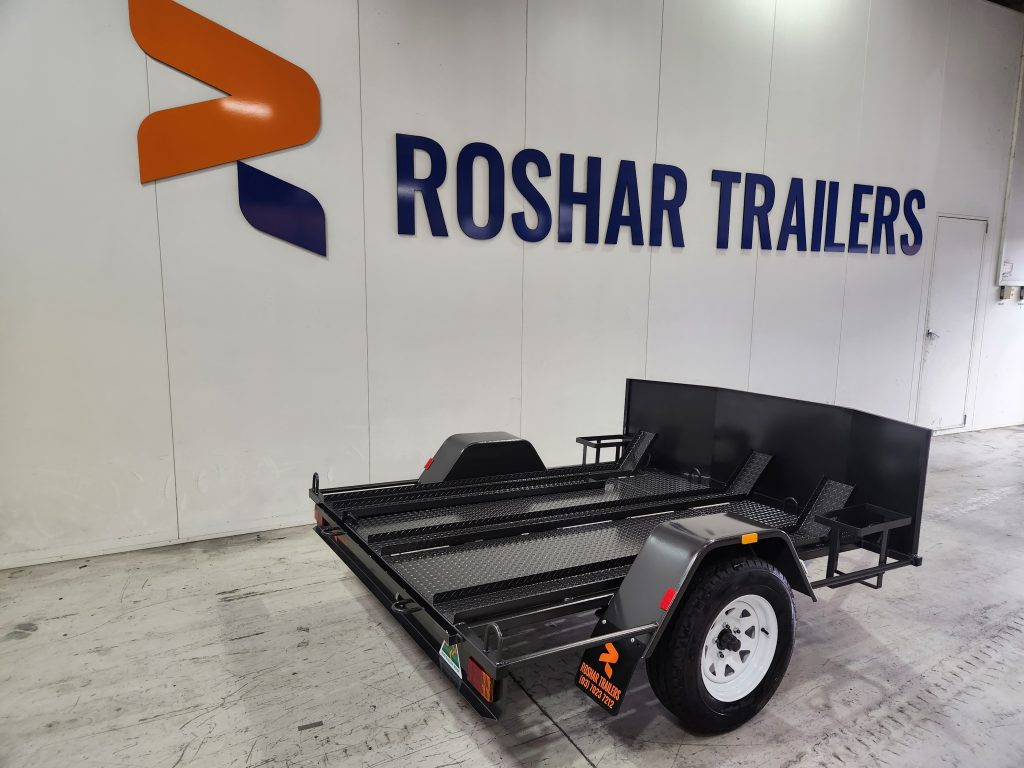 7x4 Motorbike Trailer | Roshar Trailers