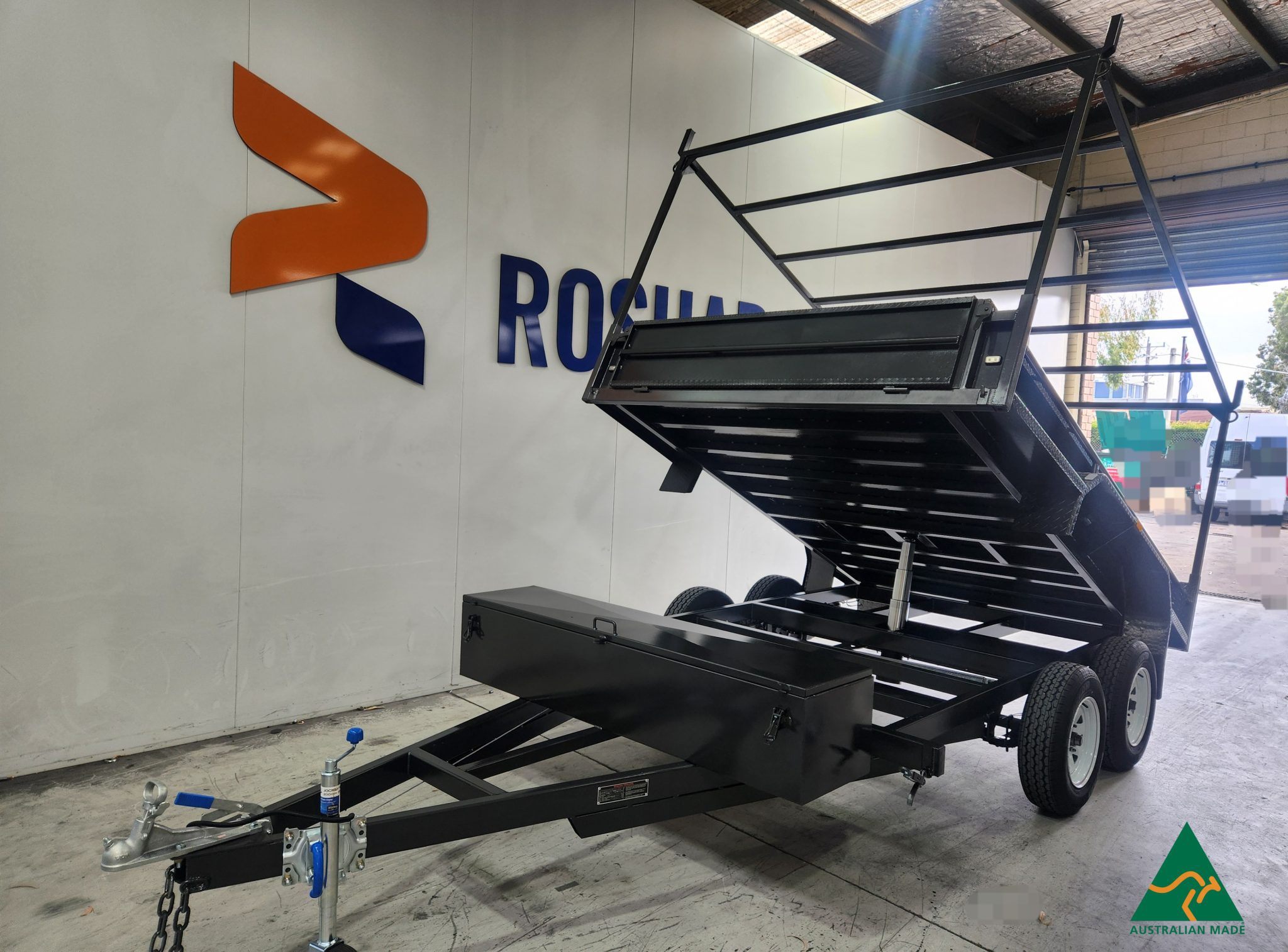 12x6 Hydraulic Tipper Trailer | Roshar Trailers
