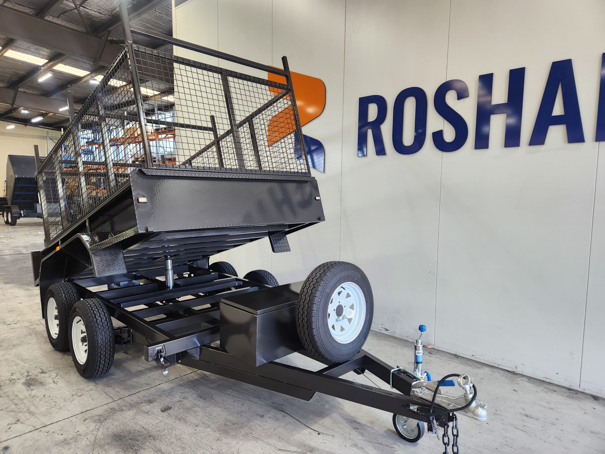 12x6 Hydraulic Tipper Trailer | Roshar Trailers