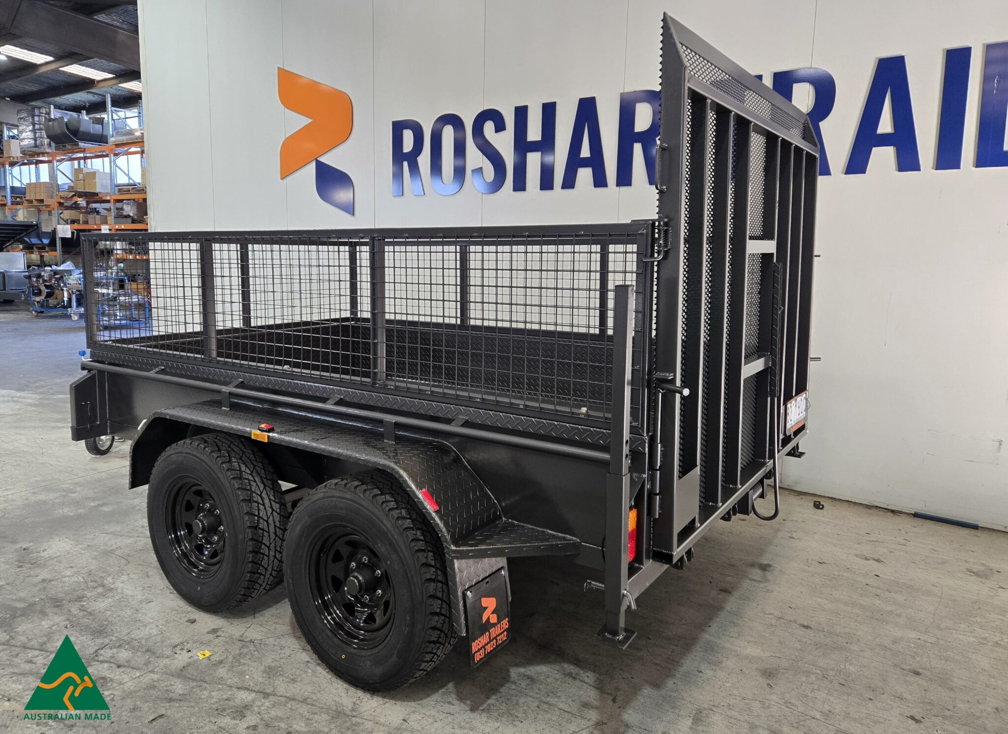 Cage Trailers For Sale In Melbourne & Victoria | Heavy-Duty 6x4 Trailer ...