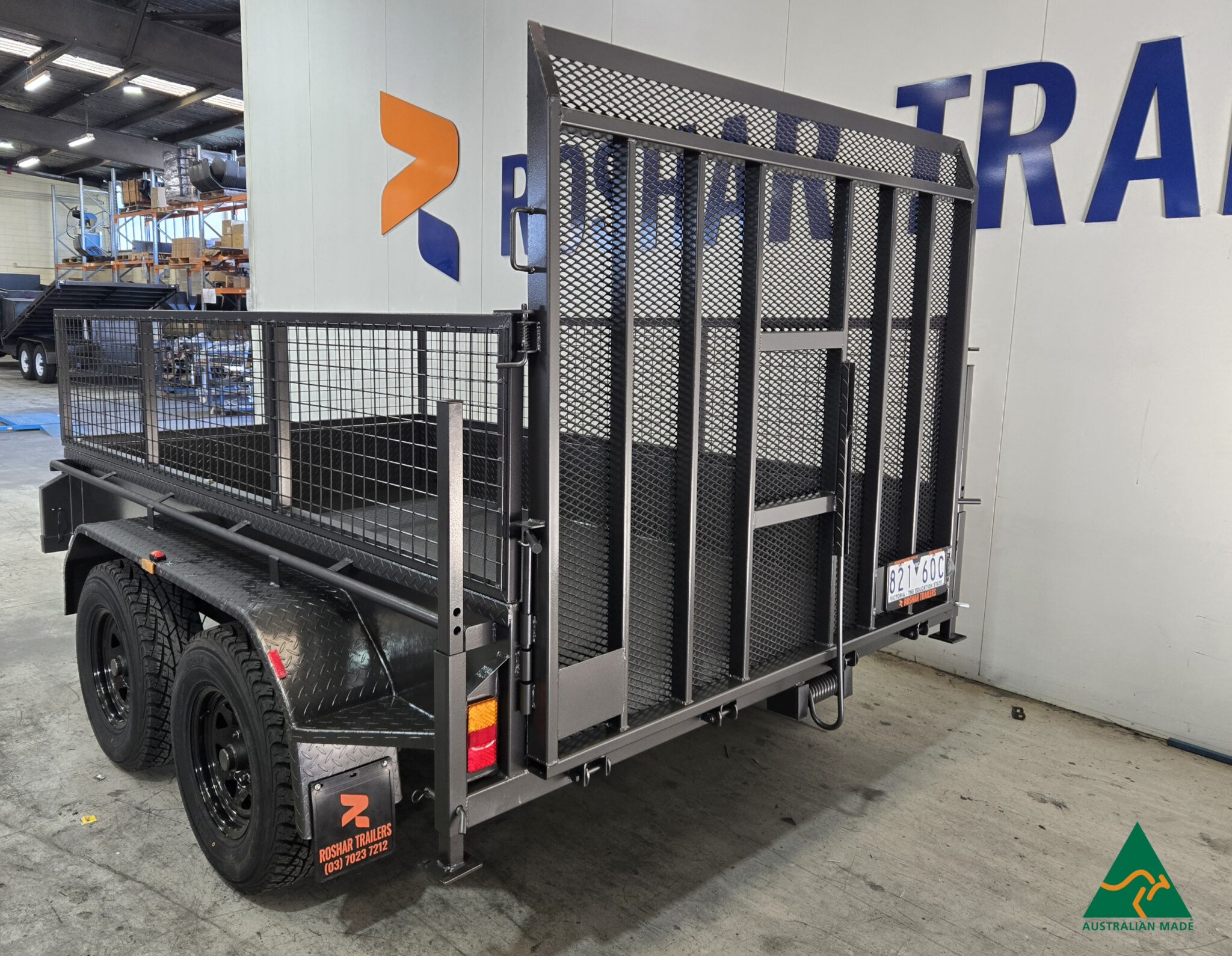 Cage Trailers For Sale In Melbourne & Victoria | Heavy-Duty 6x4 Trailer ...