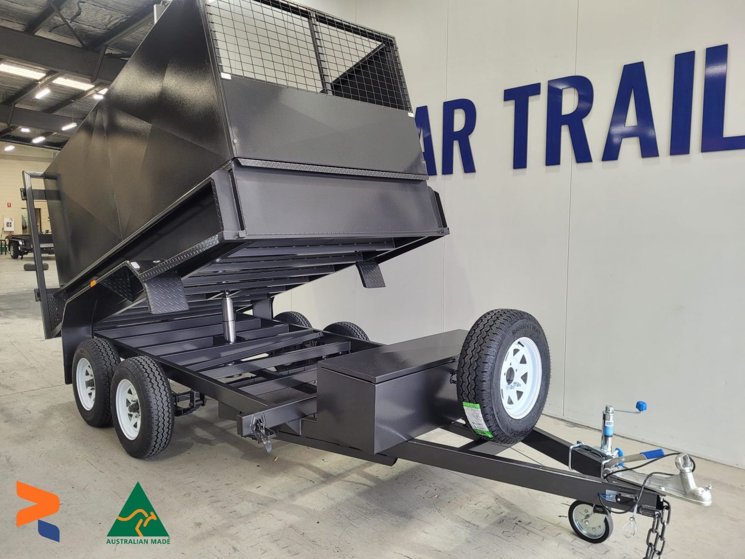 12x6 Hydraulic Tipper Trailer | Roshar Trailers