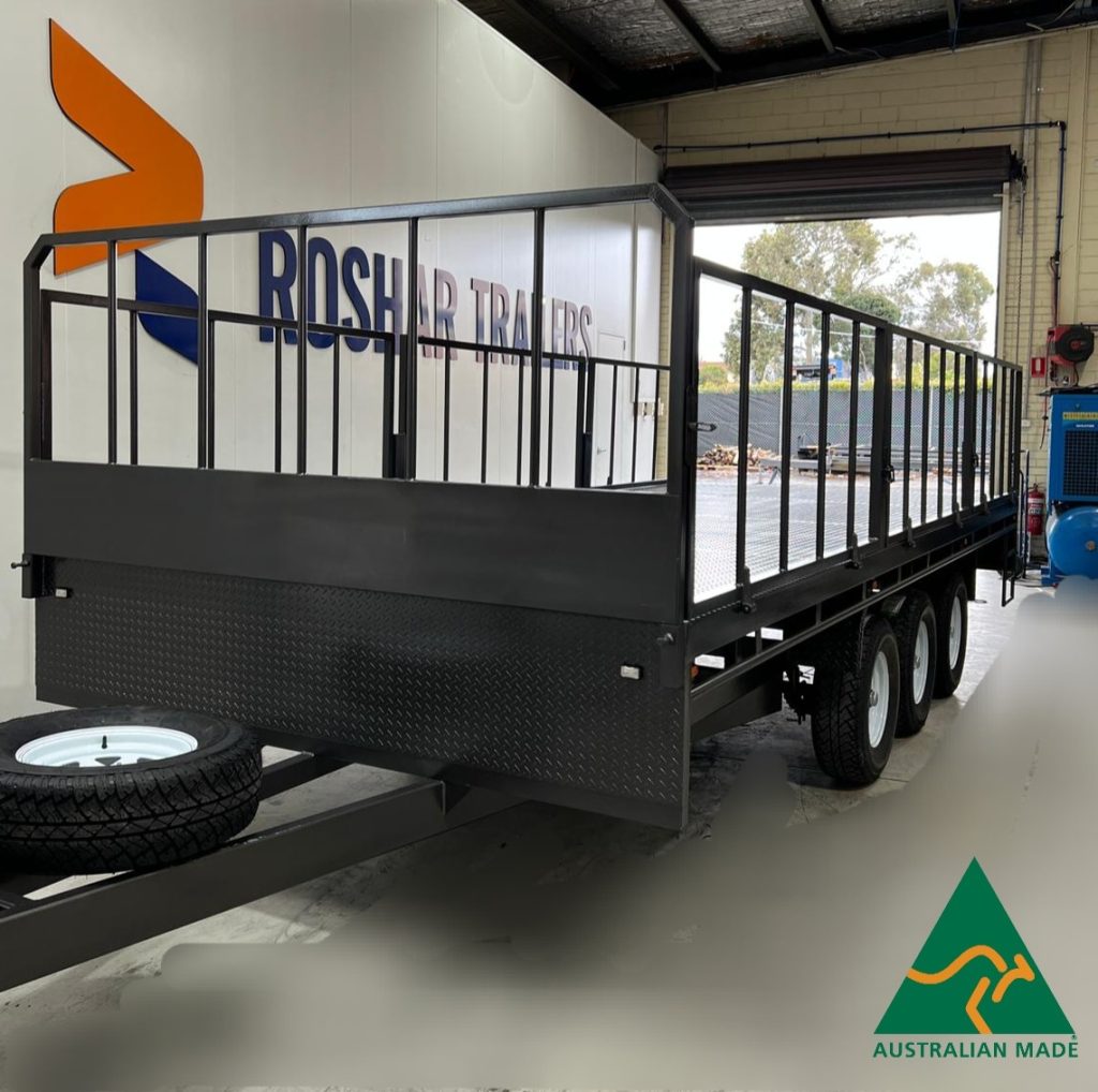 Best Tri Axle Trailers For Sale In Melbourne | Roshar Trailers