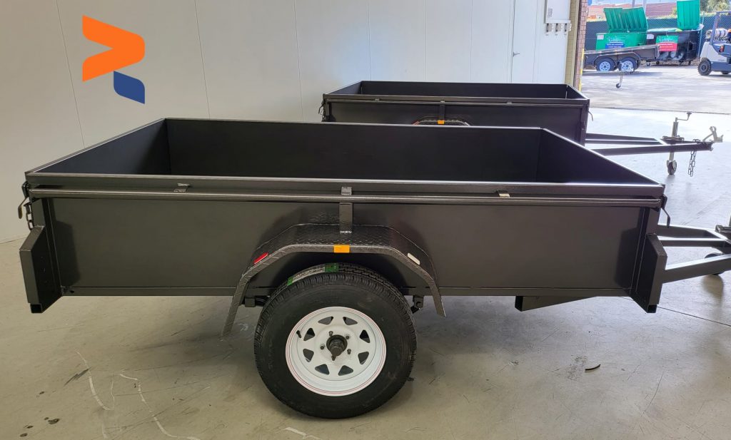 Single Axle Box Trailers | Box Traliers for Sale Melbourne - Roshar ...