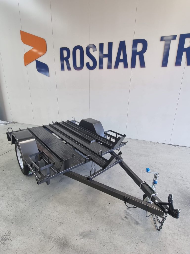 6x4 Motorbike Trailer | Roshar Trailers