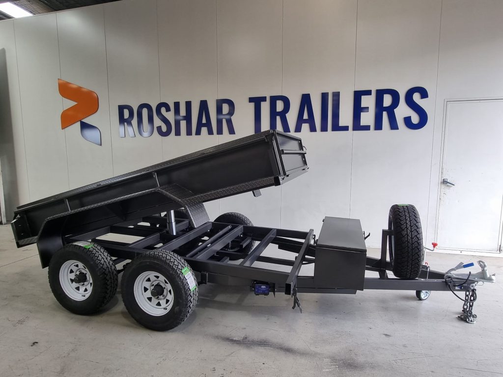 12x6 Hydraulic Tipper Trailer | Roshar Trailers