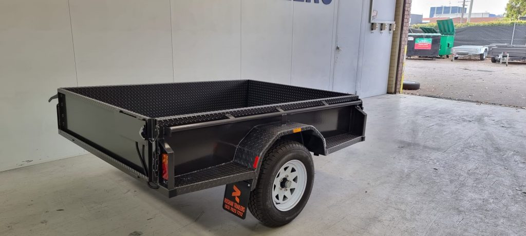 Single Axle Box Trailers | Box Traliers for Sale Melbourne - Roshar ...