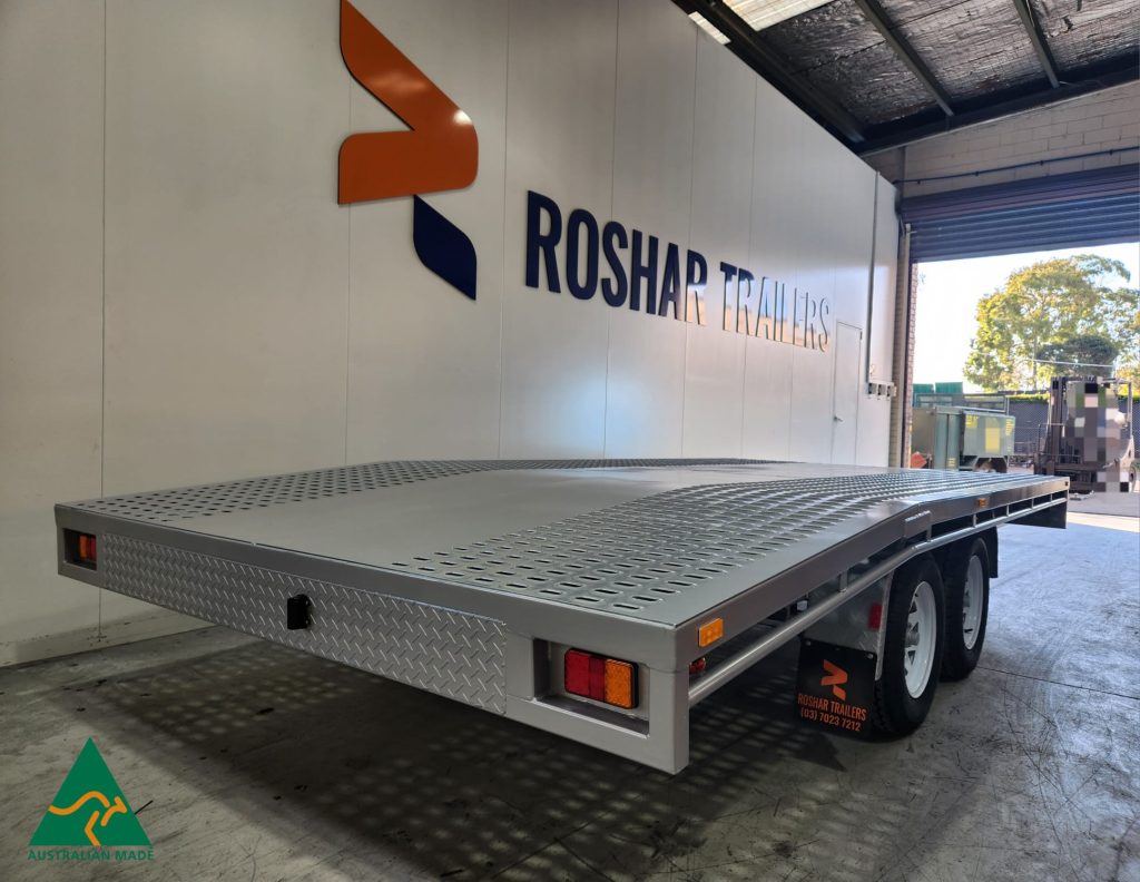 16x6'6 Car Carrier Trailer (Beaver Tail) | Roshar Trailers