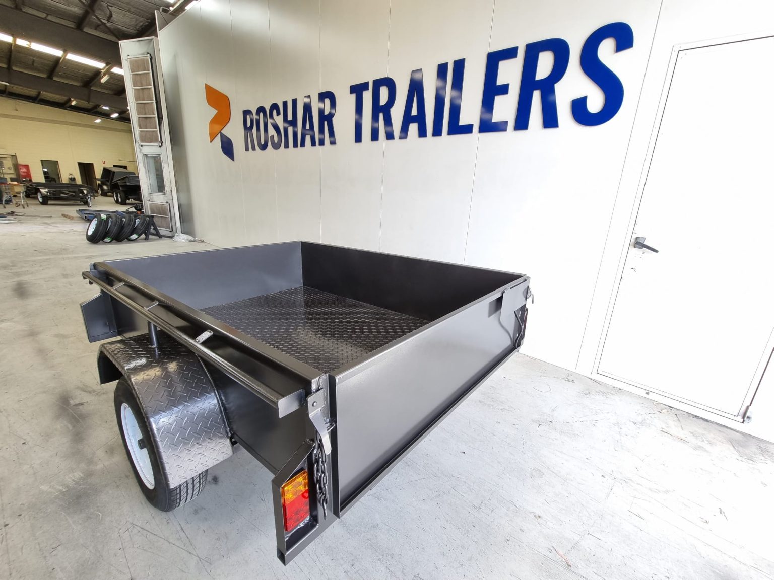 7x4 Box Trailer - Roshar Trailers