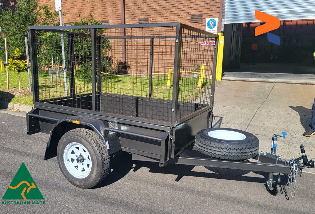 6x4 Cage Trailer | Roshar Trailers