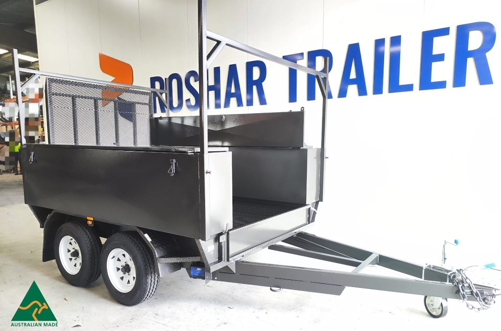 7x5 Lawn Mowing Trailer | Roshar Trailers