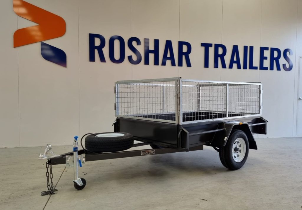 6x4 Cage Trailer | Roshar Trailers