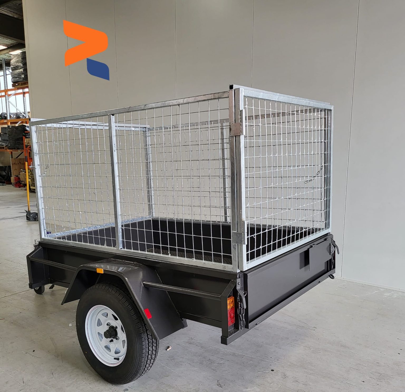 6x4 Cage Trailer | Roshar Trailers