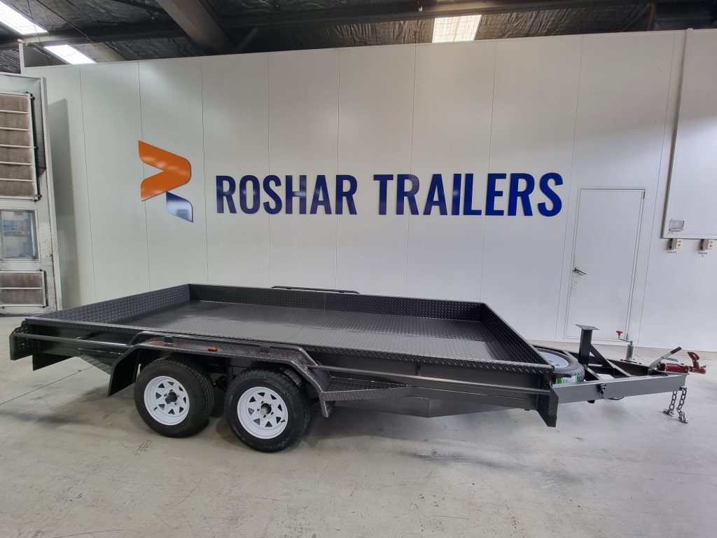 14x6'6 Car Carrier Trailer (Box) | Roshar Trailers