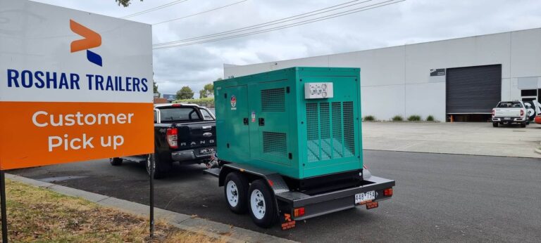 Best Custom Generator Trailers Melbourne | Roshar Trailers
